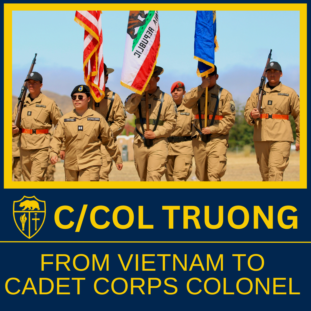 From Vietnam to Cadet Corps Colonel – Dieu Truong Credits the Cadet ...